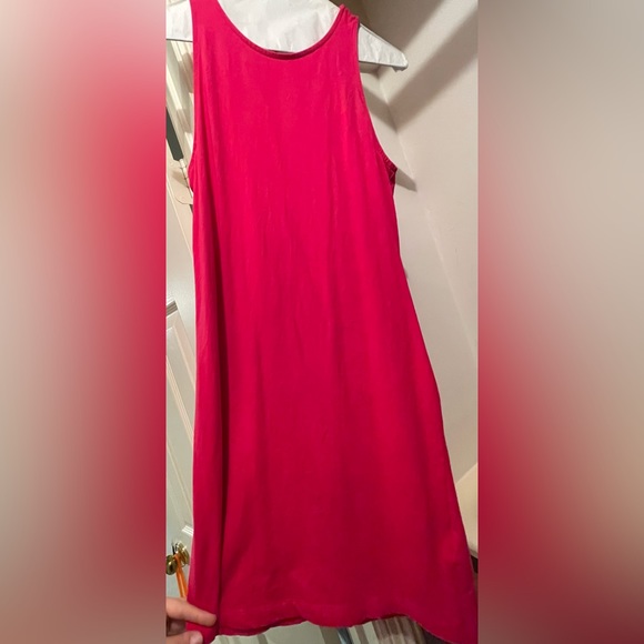 Dresses | Hot Pink Cotton Tank Dress So Cute Saras Limited Edition ...